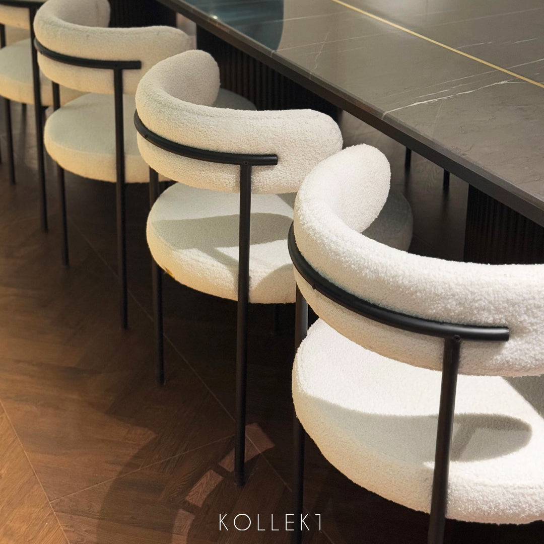 Shop Kaya Dining Chairs - Round and Comfortable